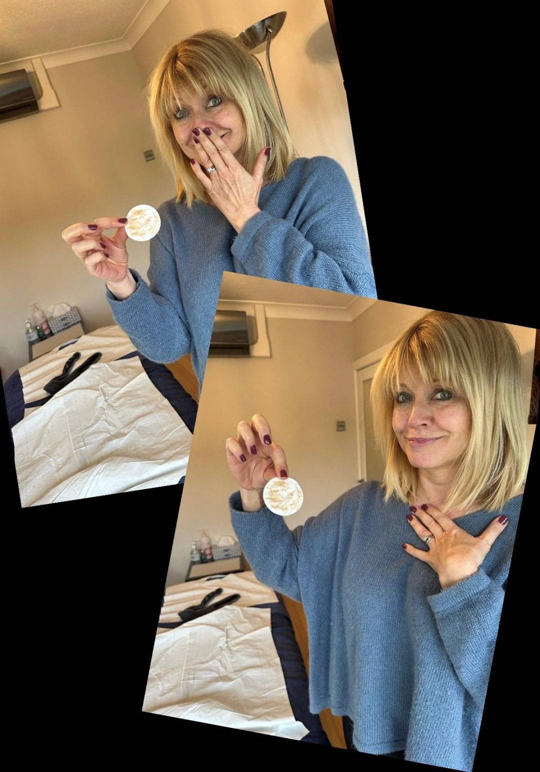 Celebrity red carpet hack - TV presenter Christine Talbot gives ...